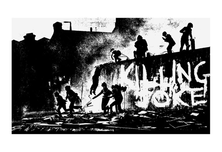 Killing Joke first album cover, 1979 – Malicious Damage Records