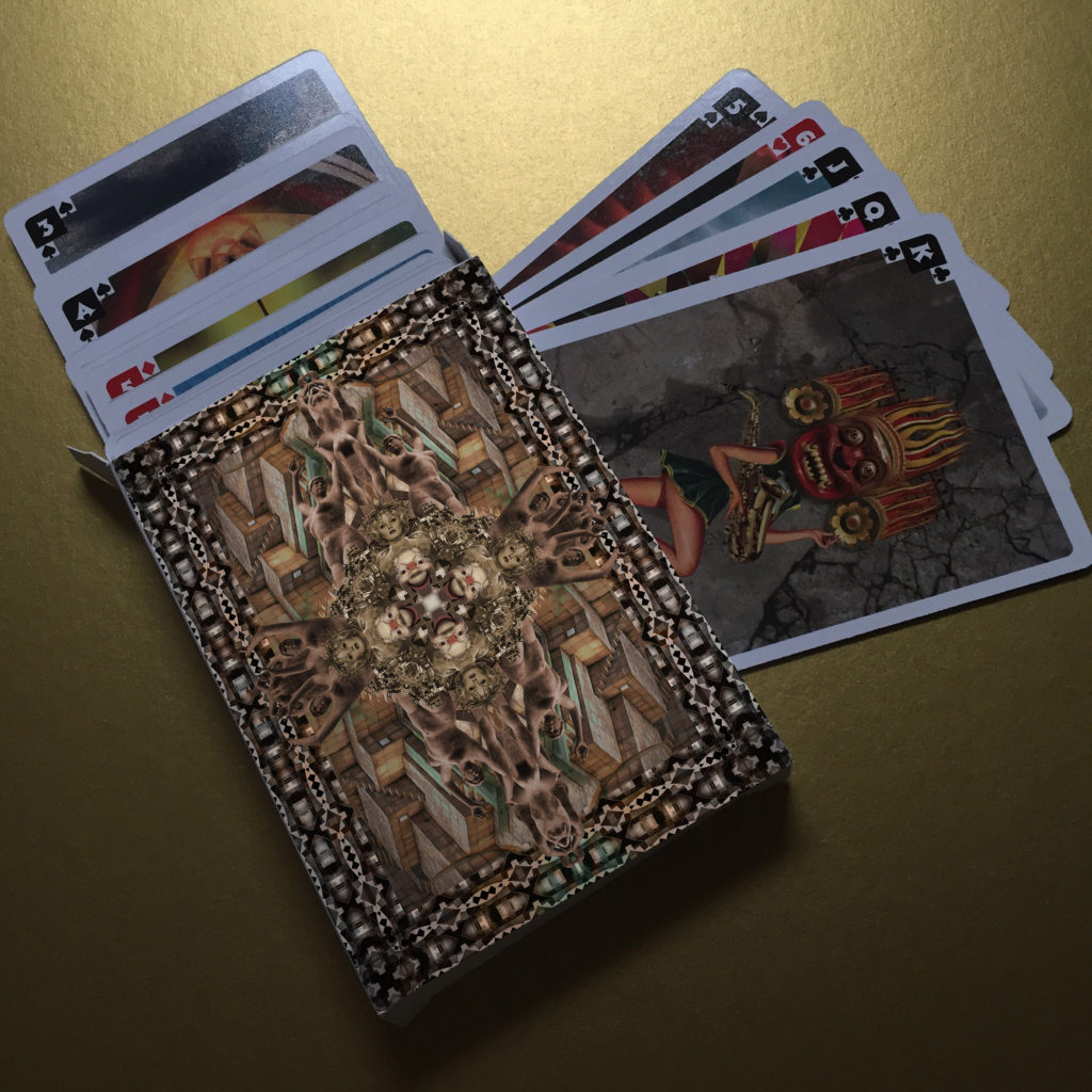 Over The Hills & Back For Tea Large playing cards – Malicious Damage ...